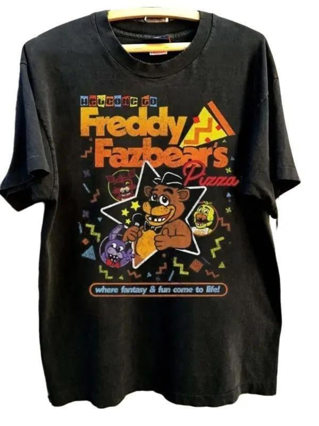 Fnaf Five Nights at Freddy's Bonnie Balls T-shirt , Trendy Tee ...