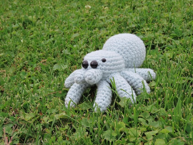 Jerry the Jumping Spider PDF Crochet Pattern | Step-by-step ...