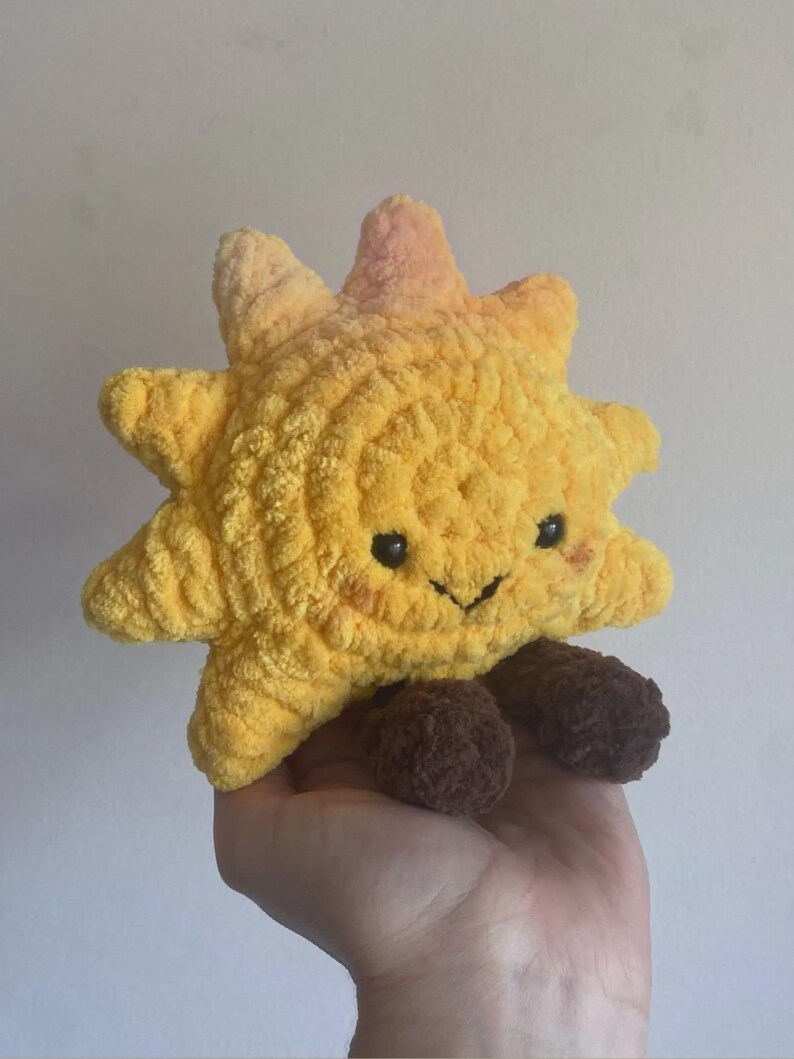 Jellycat Sun Amigurumi Crochet Pattern | Kawaii Star Plushie PDF ...