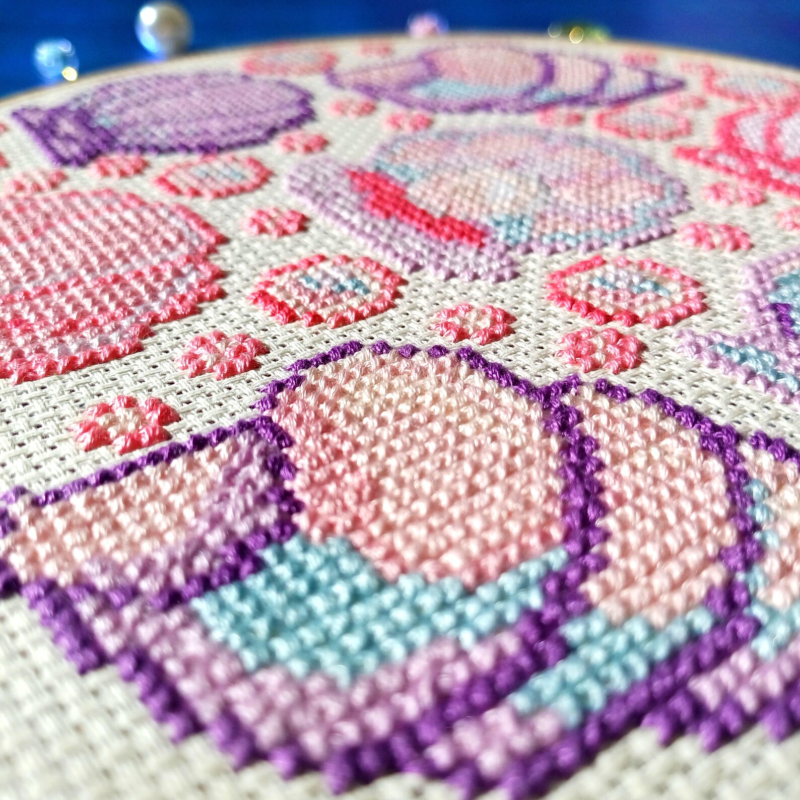 Seashells Cross Stitch Pattern: Kawaii Under the Sea Design (PDF ...