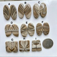 Banded Flint Firestone Polished Necklace Pendant - Drilled Stone ...