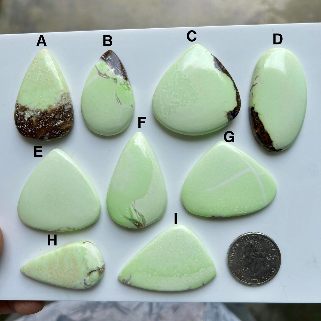 100% Natural Lemon Chrysoprase Top Grade Quality Lemon Chrysoprase ...