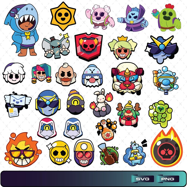 Brawl Gaming 147 Files - Digital Files - Etsy