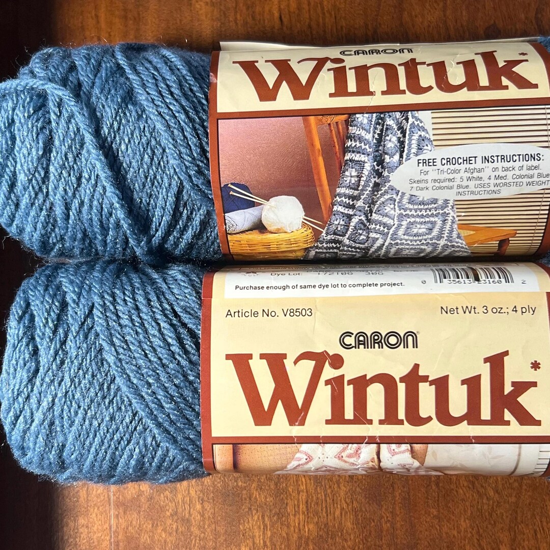 Caron Wintuk — Color 3160 Dark Colonial — Discontinued, Hard to Find - Etsy