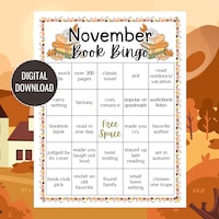 Winter Book Bingo Bundle, Winter Bookish Games, Printable Book Bingo ...