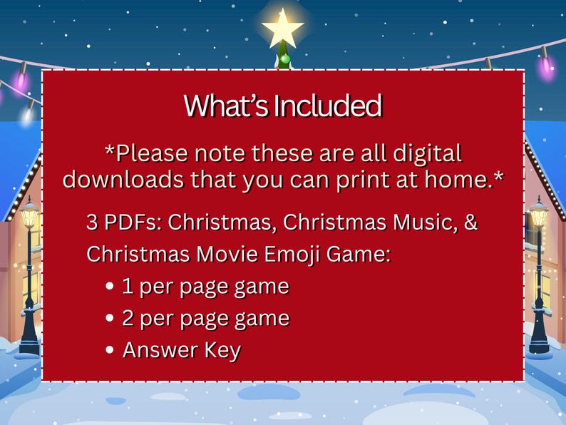 Christmas Emoji Games Bundle – Songs, Movies & Holiday Fun | Printable ...