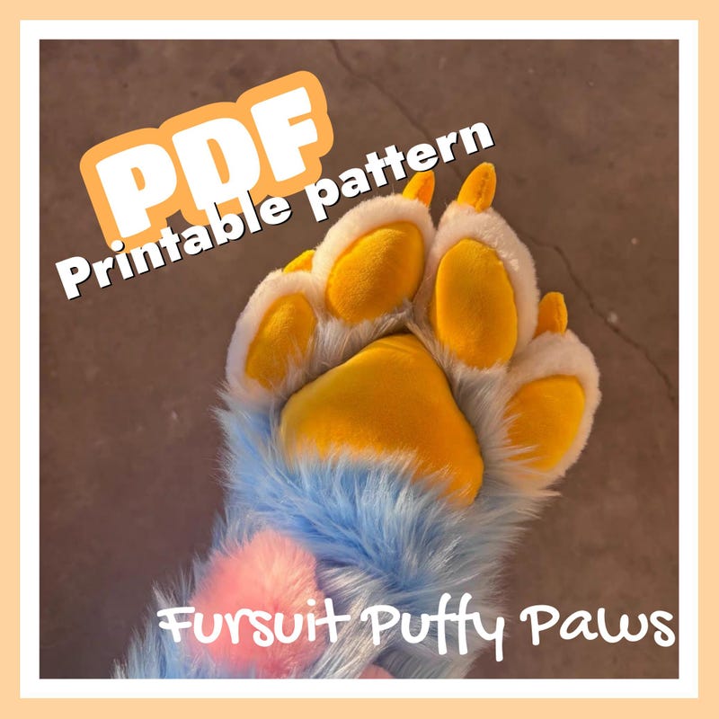 Furry Cosplay Template - Etsy