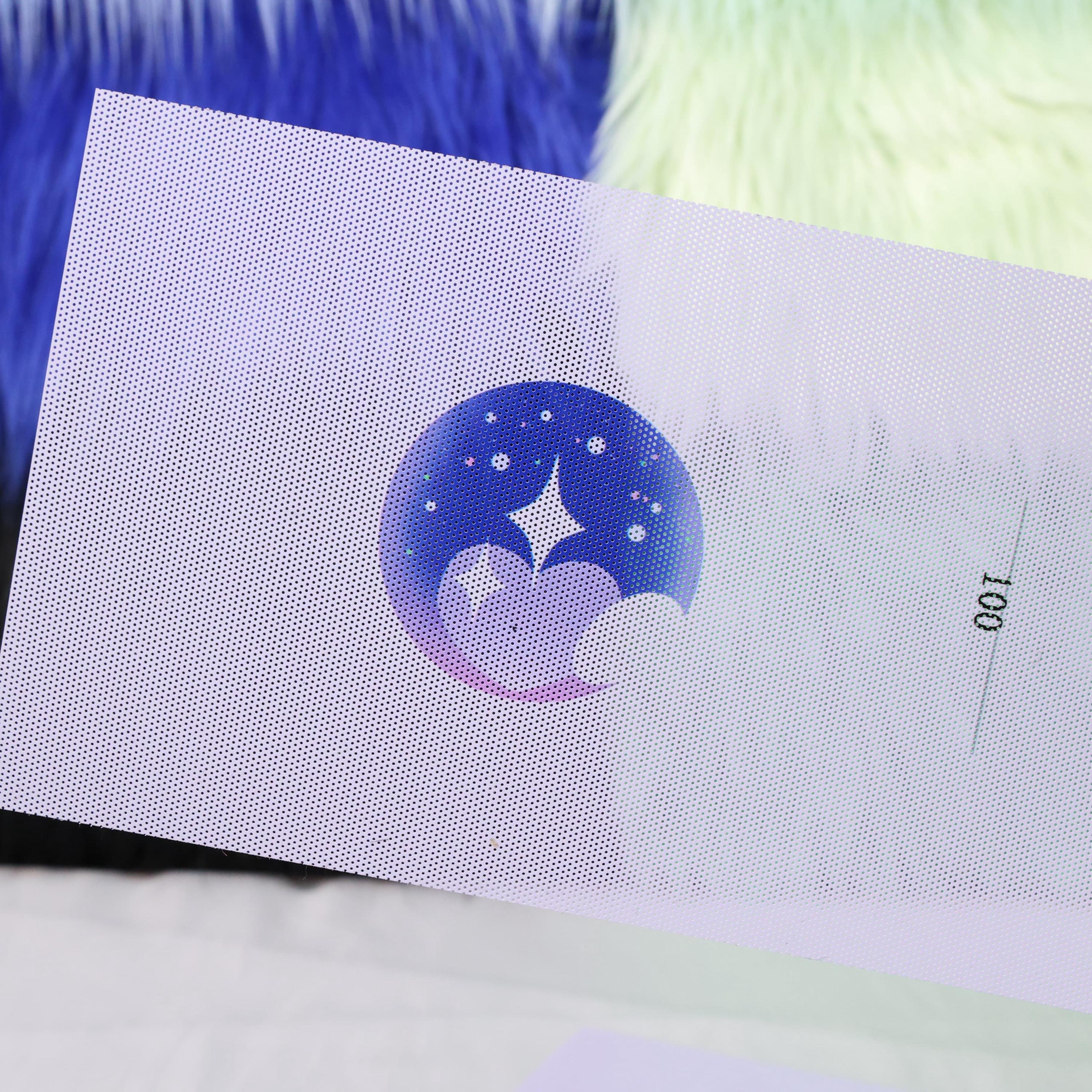 Furry Fursuit Eye Mesh Lens Dreamy Gradient Sparkle Design Semi ...