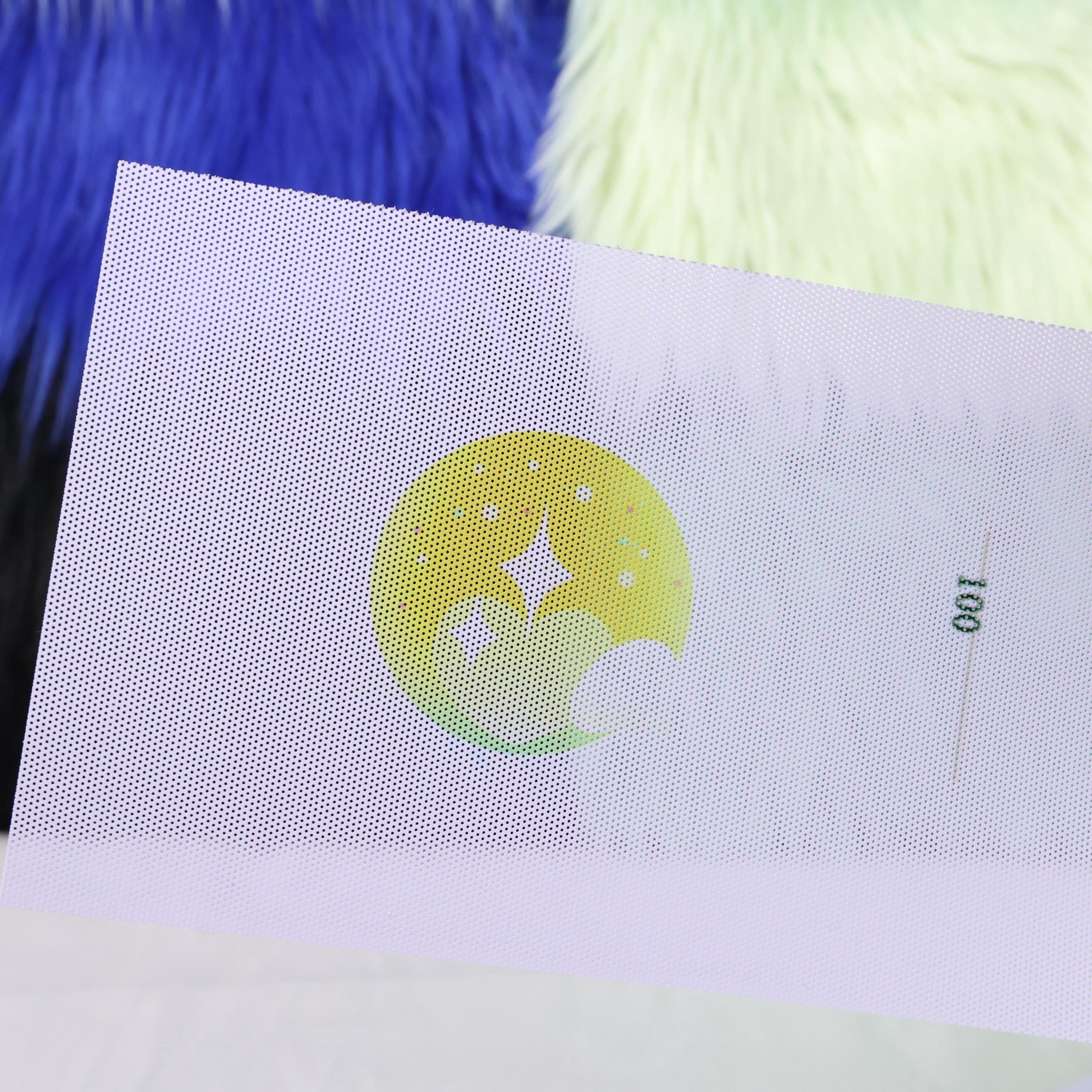 Furry Fursuit Eye Mesh Lens Dreamy Gradient Sparkle Design Semi ...