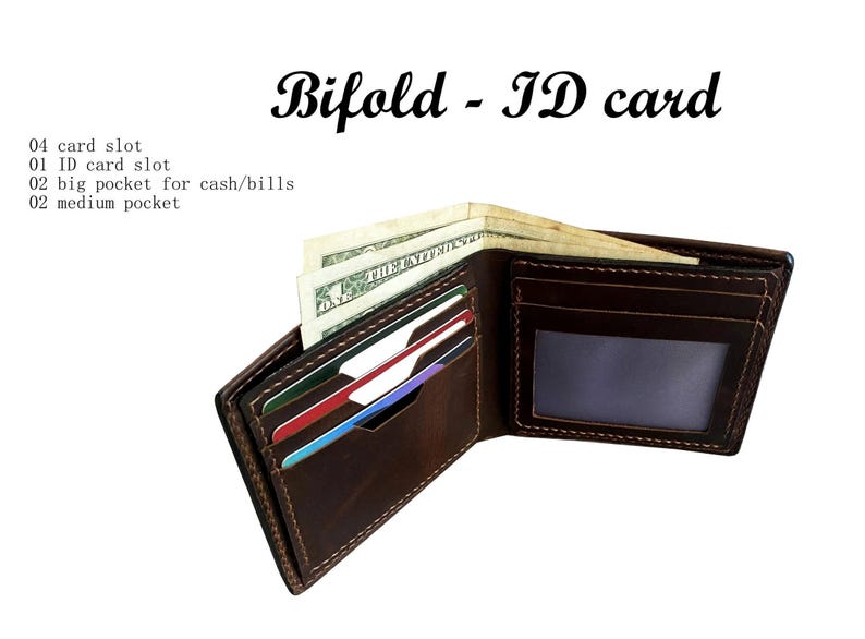 Skyrim Logo Leather Wallet, Custom Engraved Bifold, Handmade Cowhide - Etsy