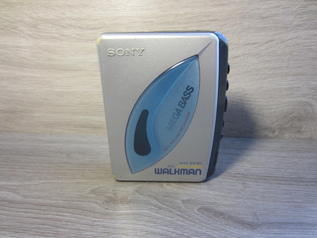 Vintage Sony Walkman WM-FX190 Cassette Player New Belts Retro Works - Etsy