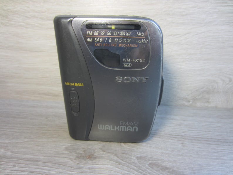Sony Walkman WM-FX153 Cassette Player+fm/am Radio Vintage Retro Tested ...