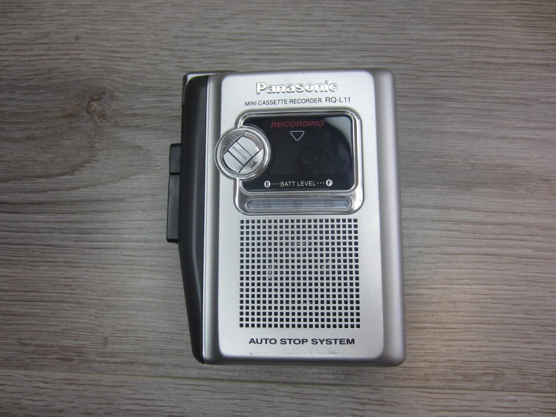 Panasonic RQ-L11 Cassette Corder Voice Recorder Player Tested Working ...