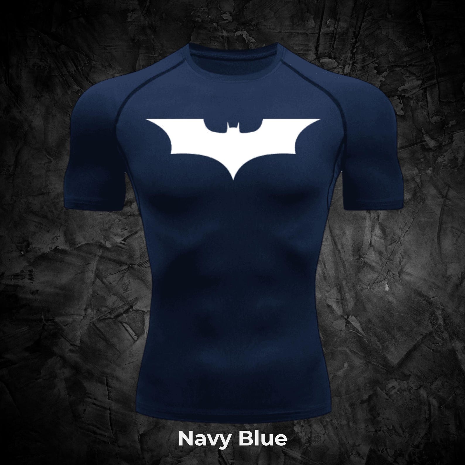 Batman Compression Shirt | Superhero Gym Top | Ultra-tight Workout Tee ...