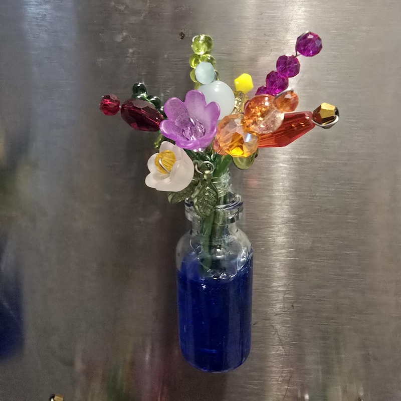 Tiny Bead Flower Bouquets - Etsy