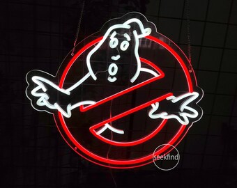 Led Ghostbuster Sign - Etsy