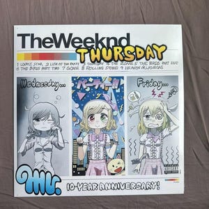 The Weeknd- Thursday 10 Year Anniversary Replica 1lp Import - Etsy