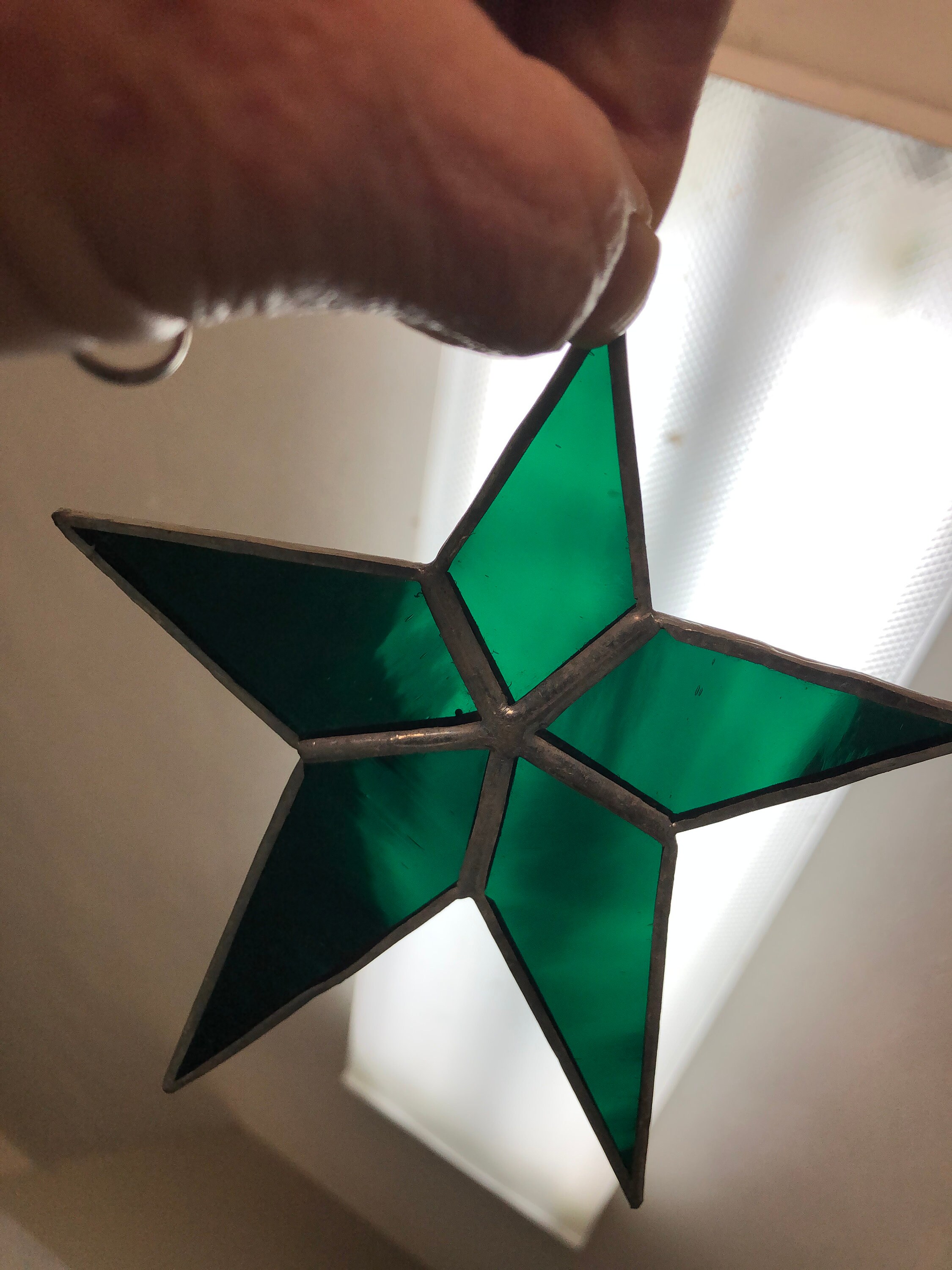 Stained Glass Star - Etsy