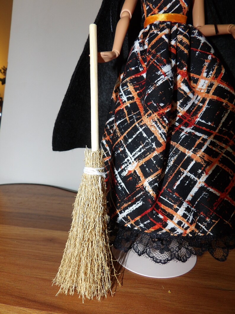 Witch Costume in Black With Splatter Paint Design Long Dress - Etsy