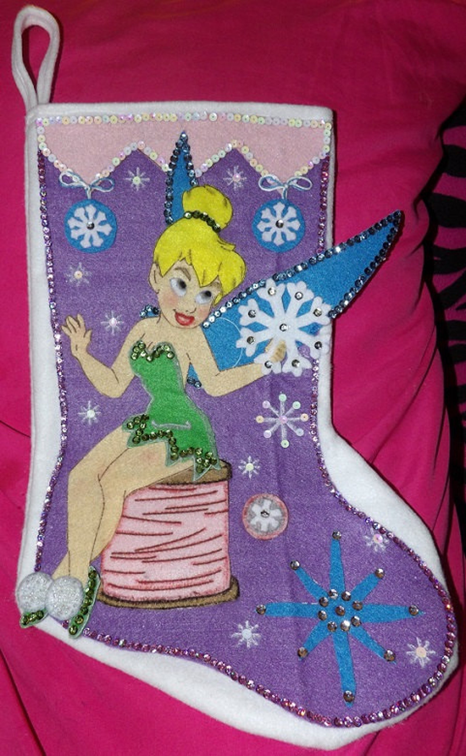 Handmade Finished Famous Fairy 16 Inch Christmas Stocking - Fsk16 - Etsy