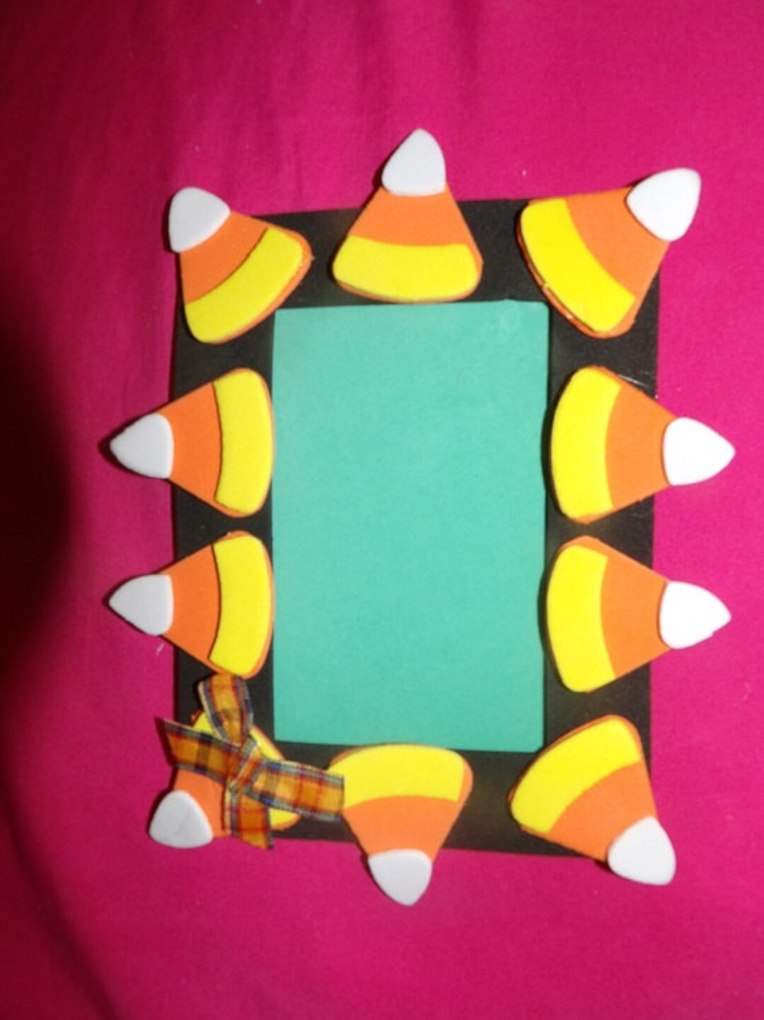 Handmade Foam Candy Corn Magnetic Picture Frame - X41a-g - Etsy