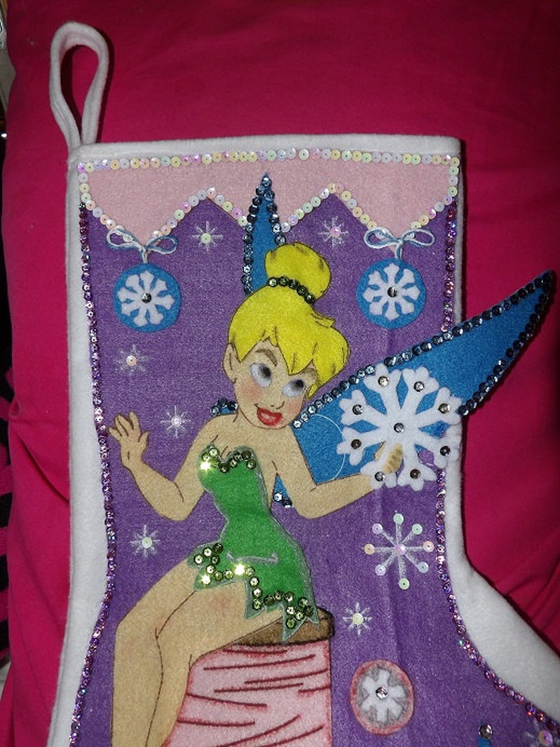 Handmade Finished Famous Fairy 16 Inch Christmas Stocking - Fsk16 - Etsy