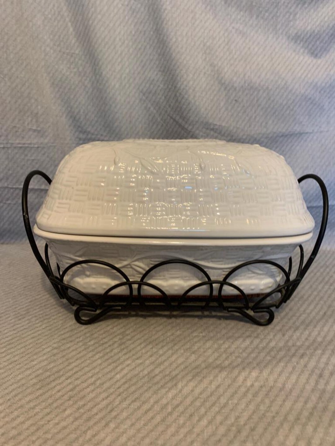Temp-tations Presentable Casserole Dish in Rack by Tara Orchard Vine - Etsy