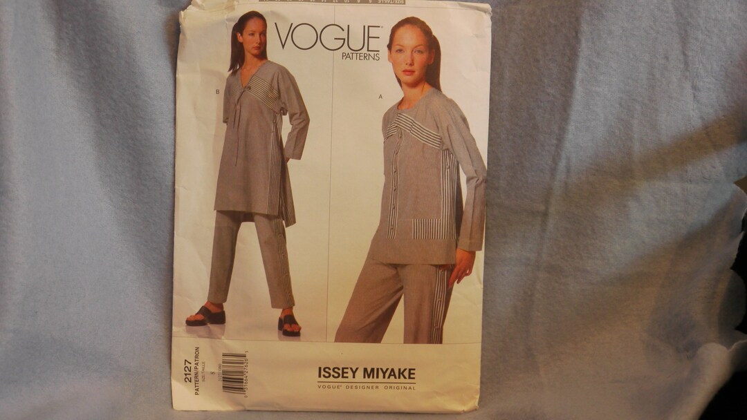 Rare Vogue Pattern 2127 by Issey Miyake Size 8 Out of Print New Never ...