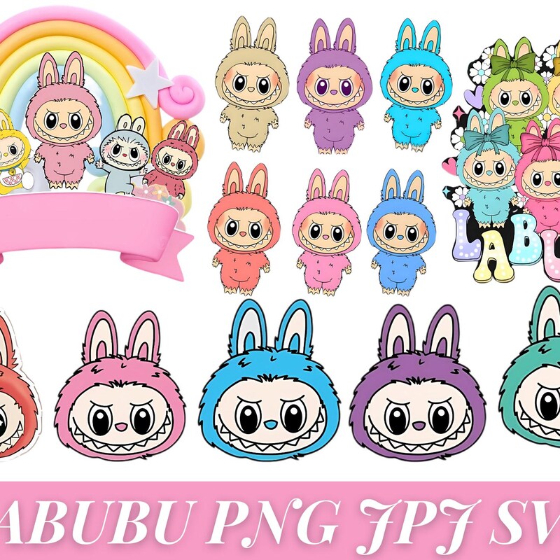 Labubu Vector - Etsy