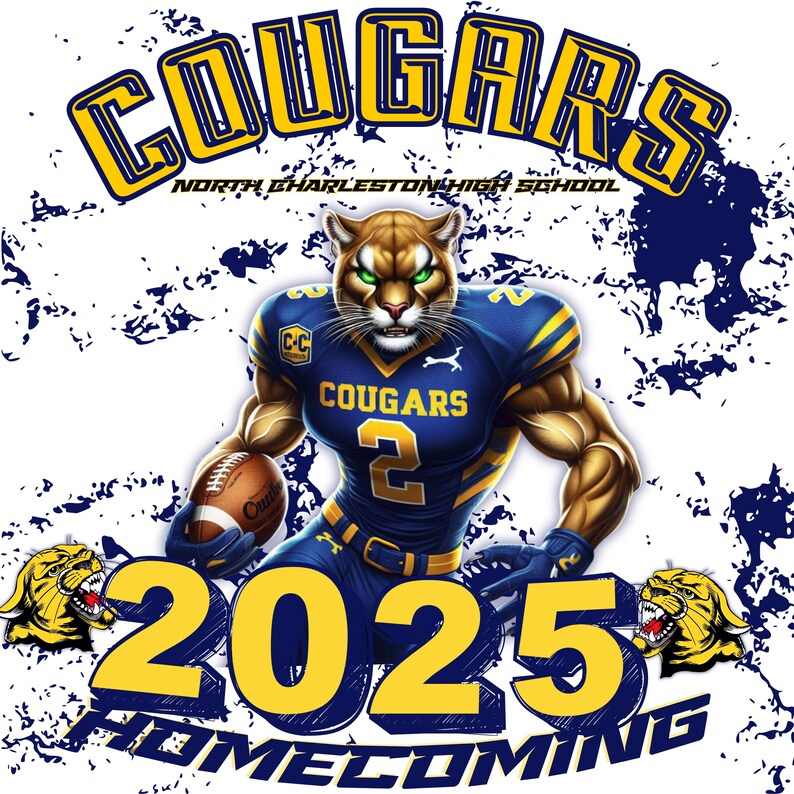 Editable Homecoming Canva Template | Class Reunion Football Spirit ...