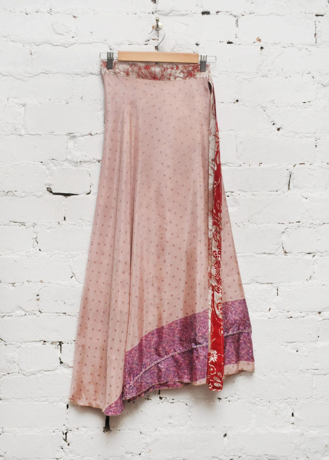 Vintage Maxi Wrap - Upcycled Sari Fabric - Bohemian - Etsy