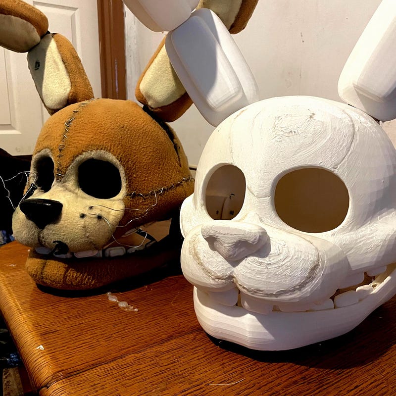 3d Print Spring Bonnie - Etsy