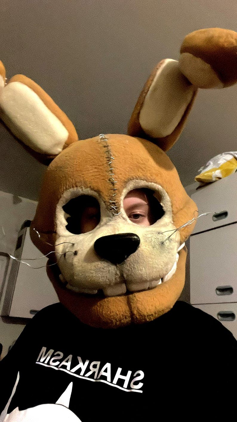 3D Print BASE - ITP Spring Bonnie Wearable Mask - Made to Order - Etsy