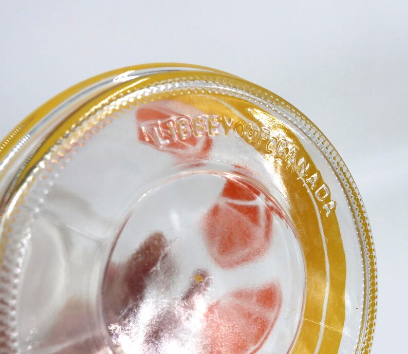 Vintage Libby of Canada Orange Juice Decanter • Retro Citrus Carafe • 48 Oz Glass Pitcher W/ Lid ...