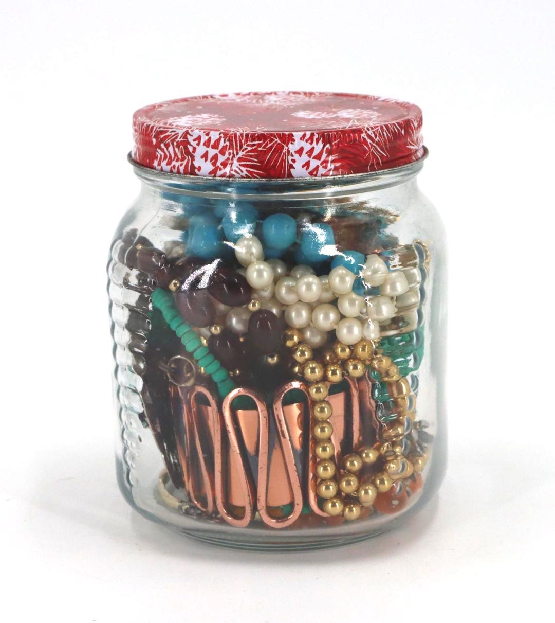 Mystery Vintage Costume Jewelry Jar | 1 Lb | Brooches, Bracelets ...