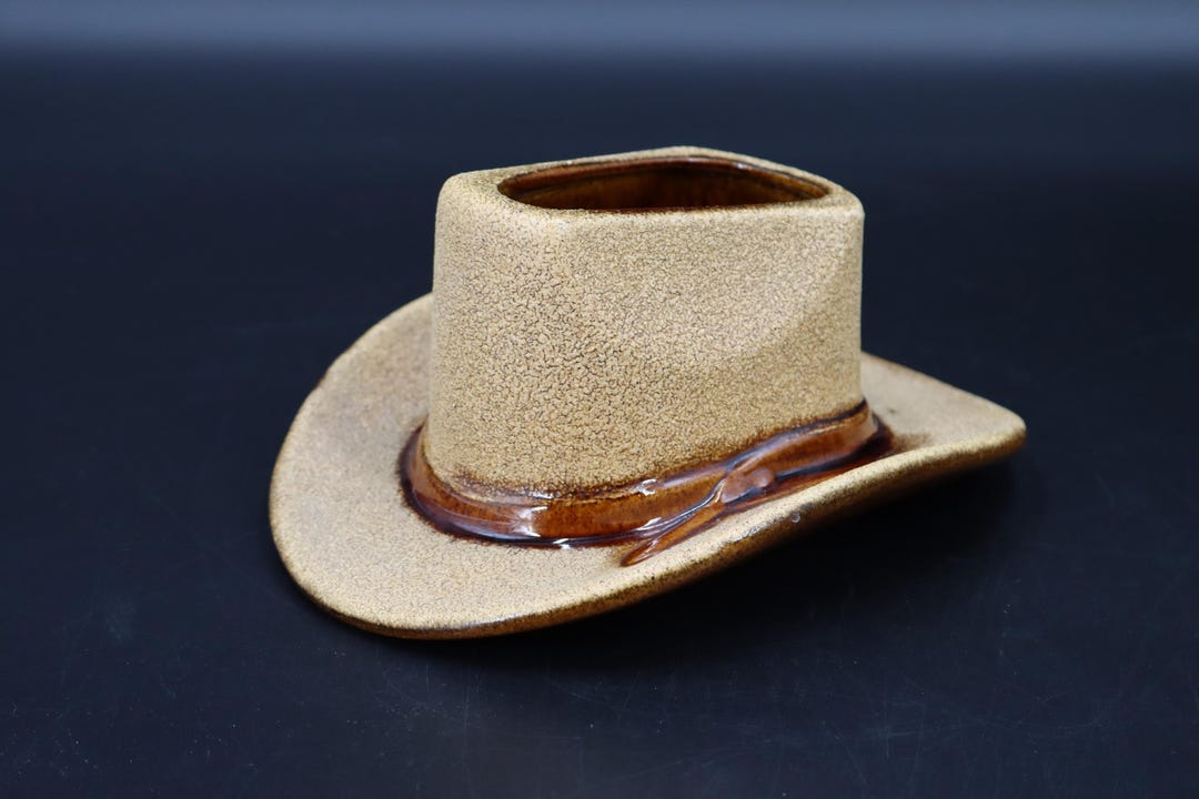 Vintage Haeger Cowboy Hat Planter – 1960s Toe Tapper Line – Western ...