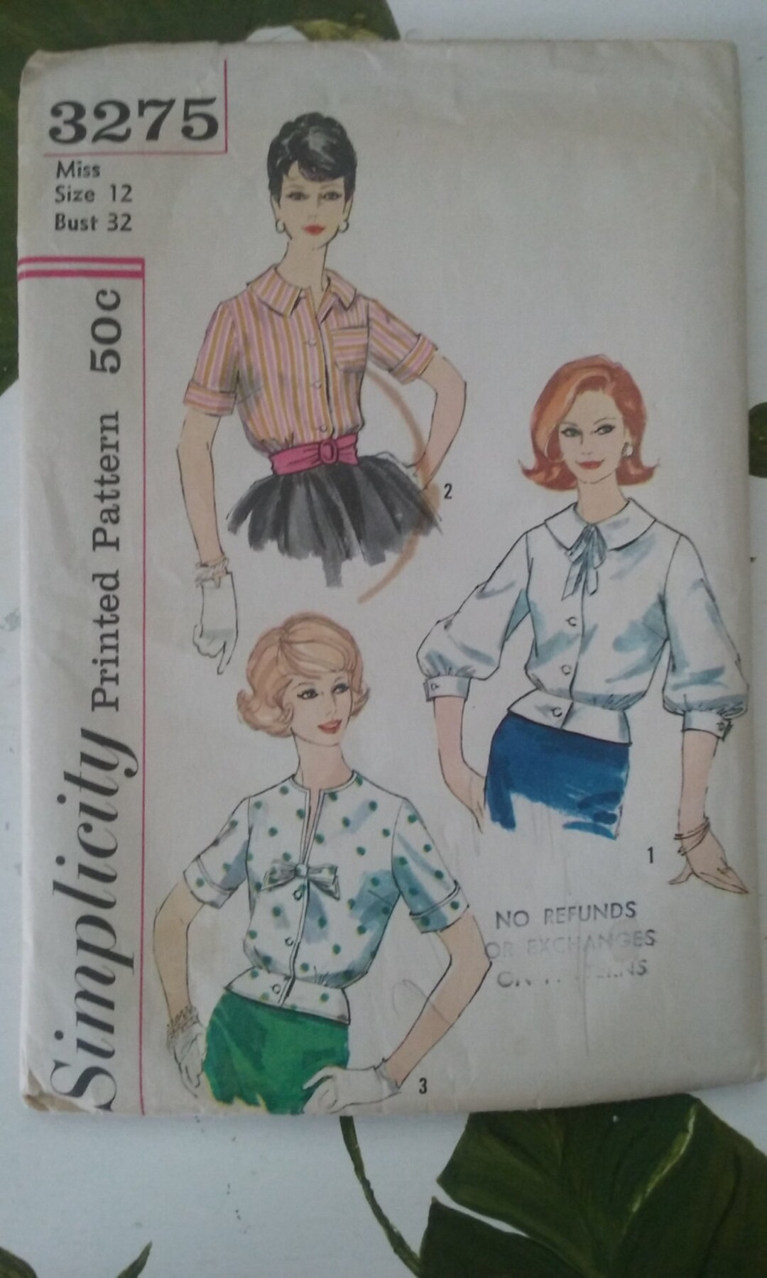 Simplicity Pattern 3275 Misses' and Women's Blouse and Over Blouse ...