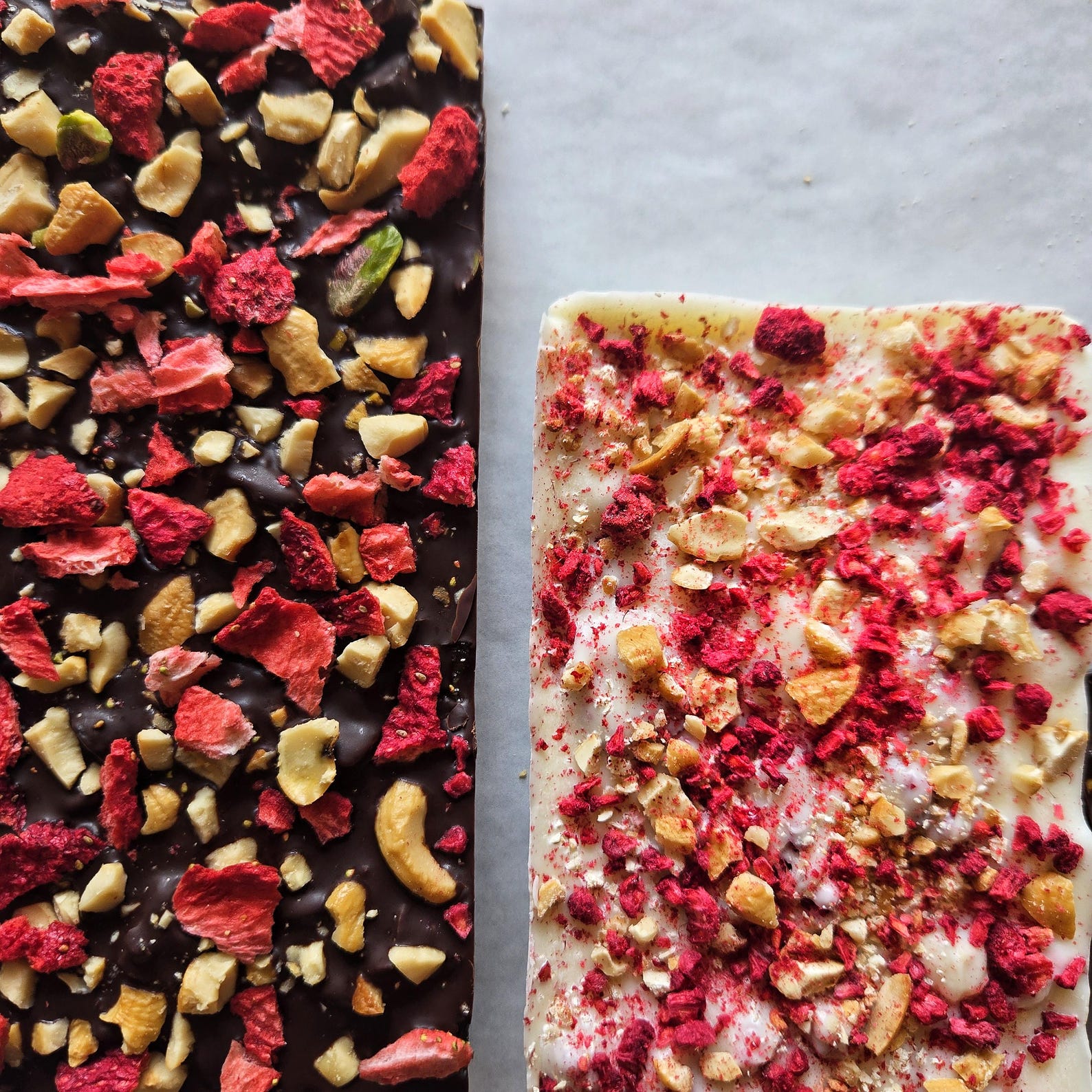 Handmade Fruit Chocolate Bar | Artisan Dark/milk/white Chocolate With ...