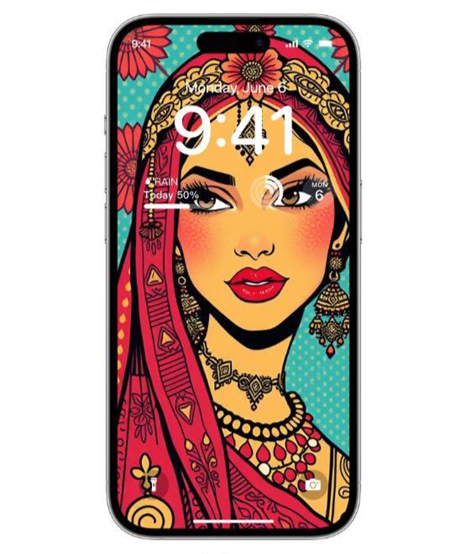 Sikh Punjabi Woman Aesthetic Bollywood Wallpaper - Etsy