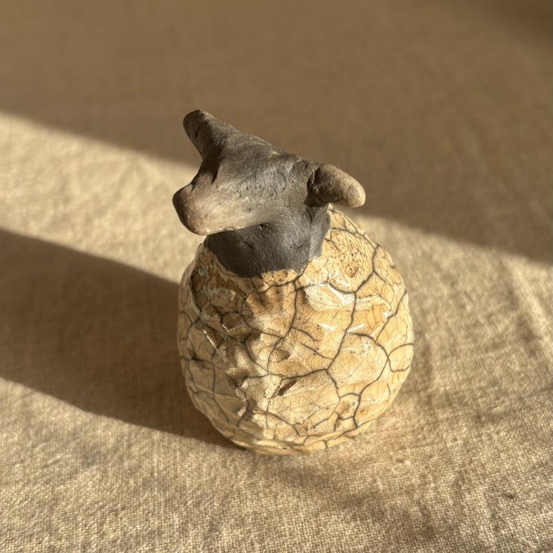 Figurine Raku Pottery - Etsy