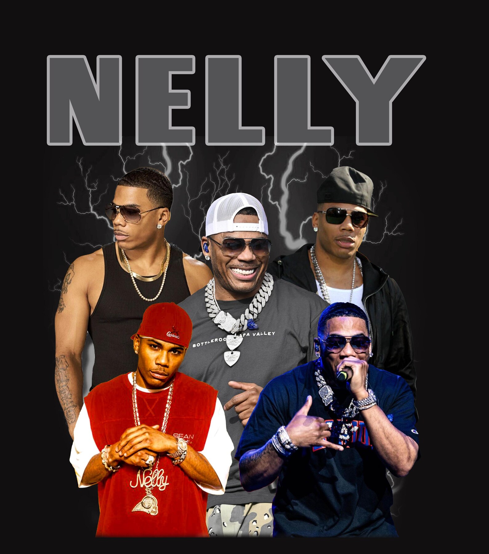 NELLY T Shirt Design PNG Instant Download 300 Dpi Png - Etsy Canada