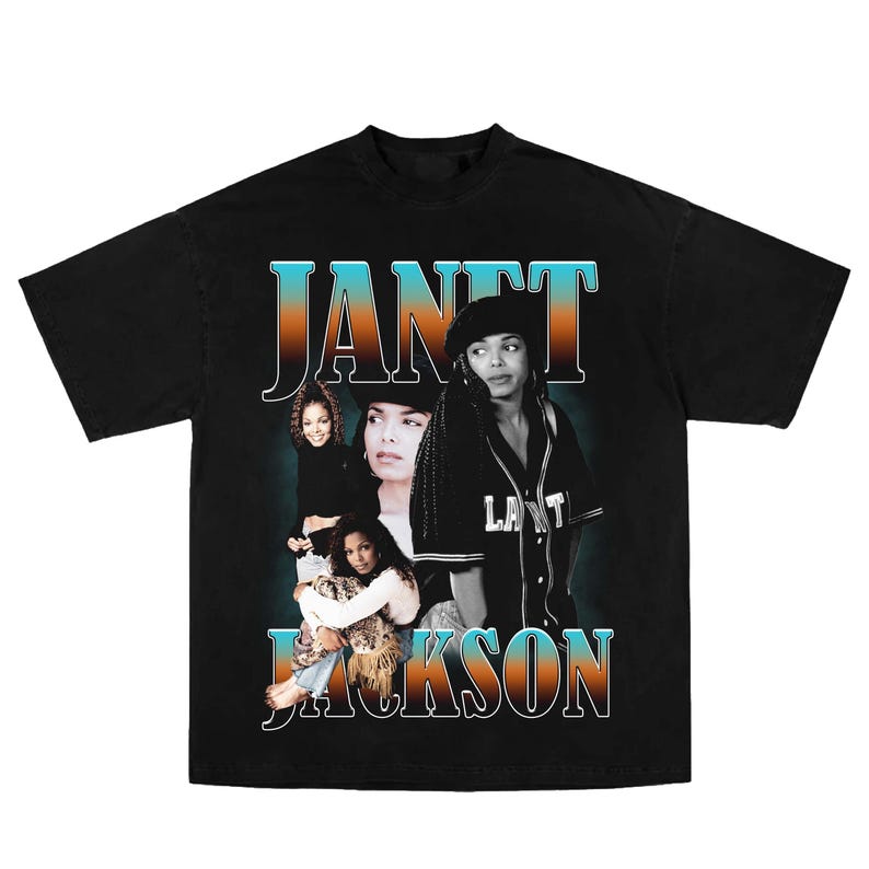 Janet Jackson T Shirt Design PNG Instant Download 300 Dpi Png - Etsy