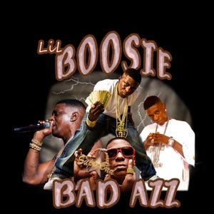 LIL BOOSSIEBADAZZ T Shirt Design PNG Instant Download 300 Dpi Png - Etsy
