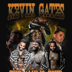 Kevin Gates T Shirt Design PNG Instant Download 300 Dpi Png - Etsy
