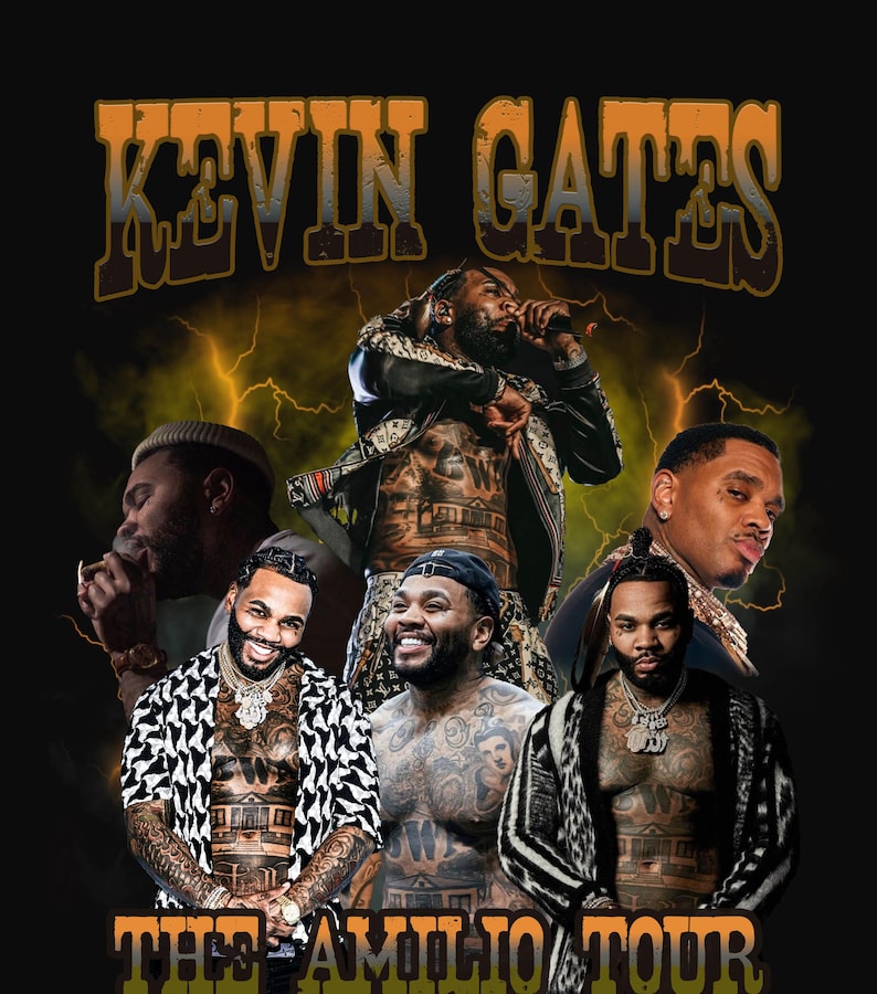 Kevin Gates T Shirt Design PNG Instant Download 300 Dpi Png - Etsy