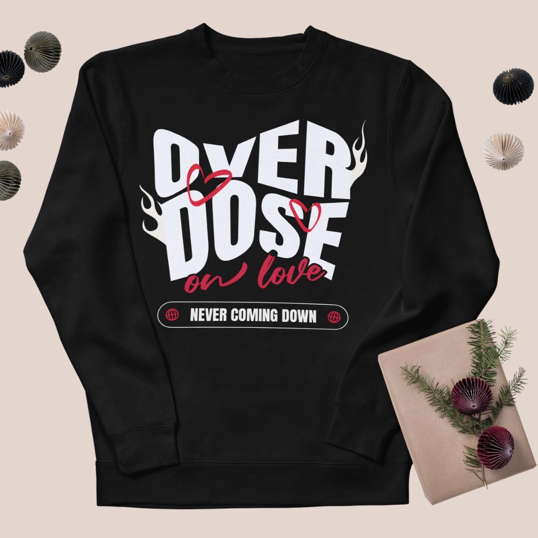 Overdose on Love PNG: Transparent Background, 300 DPI (4500x4500 Px) - Etsy