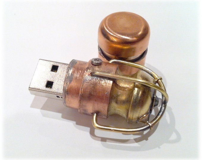 Steampunk 16GB USB Flash Drive Model 104 in a Tin Box - Etsy