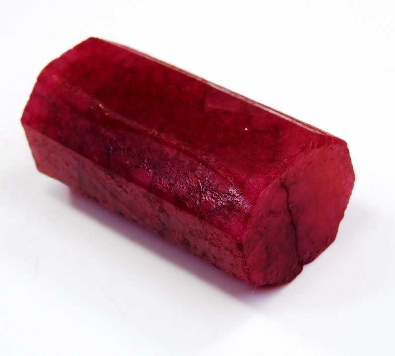 Raw Red Ruby Gemstone: 300-370 Ct Uncut Earth Mined - Etsy