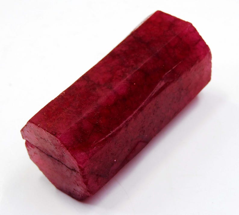 Raw Red Ruby Gemstone: 300-370 Ct Uncut Earth Mined - Etsy