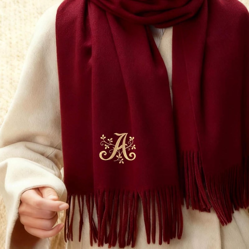 Personalized Scarf - Etsy